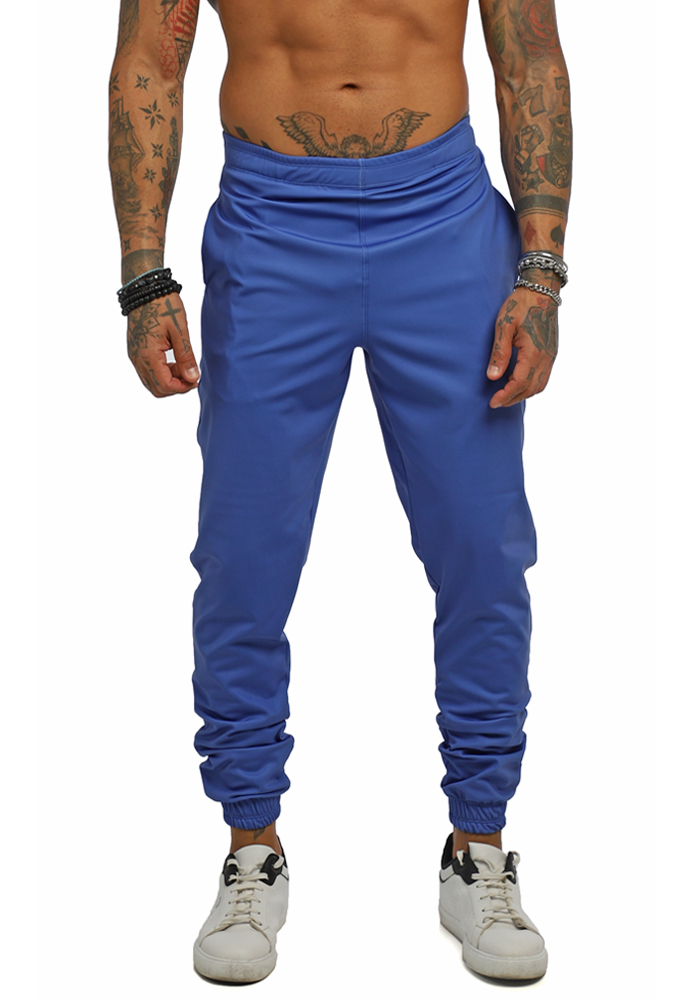 total blue pants - Obvious Co
